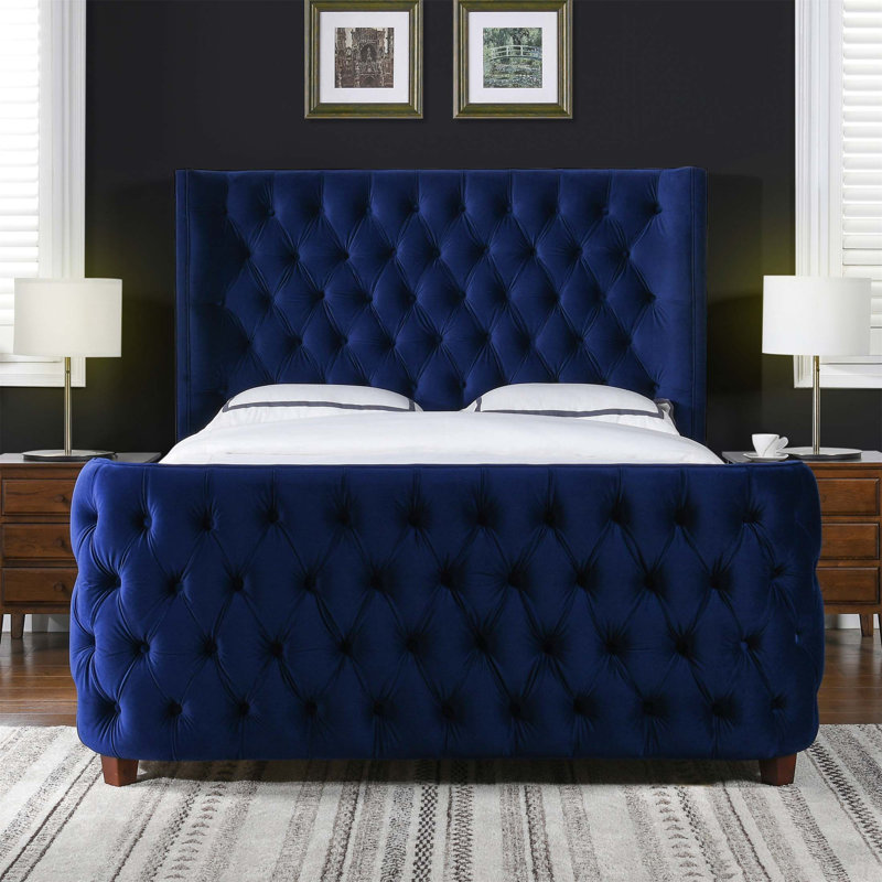 Tufted panel headboard store
